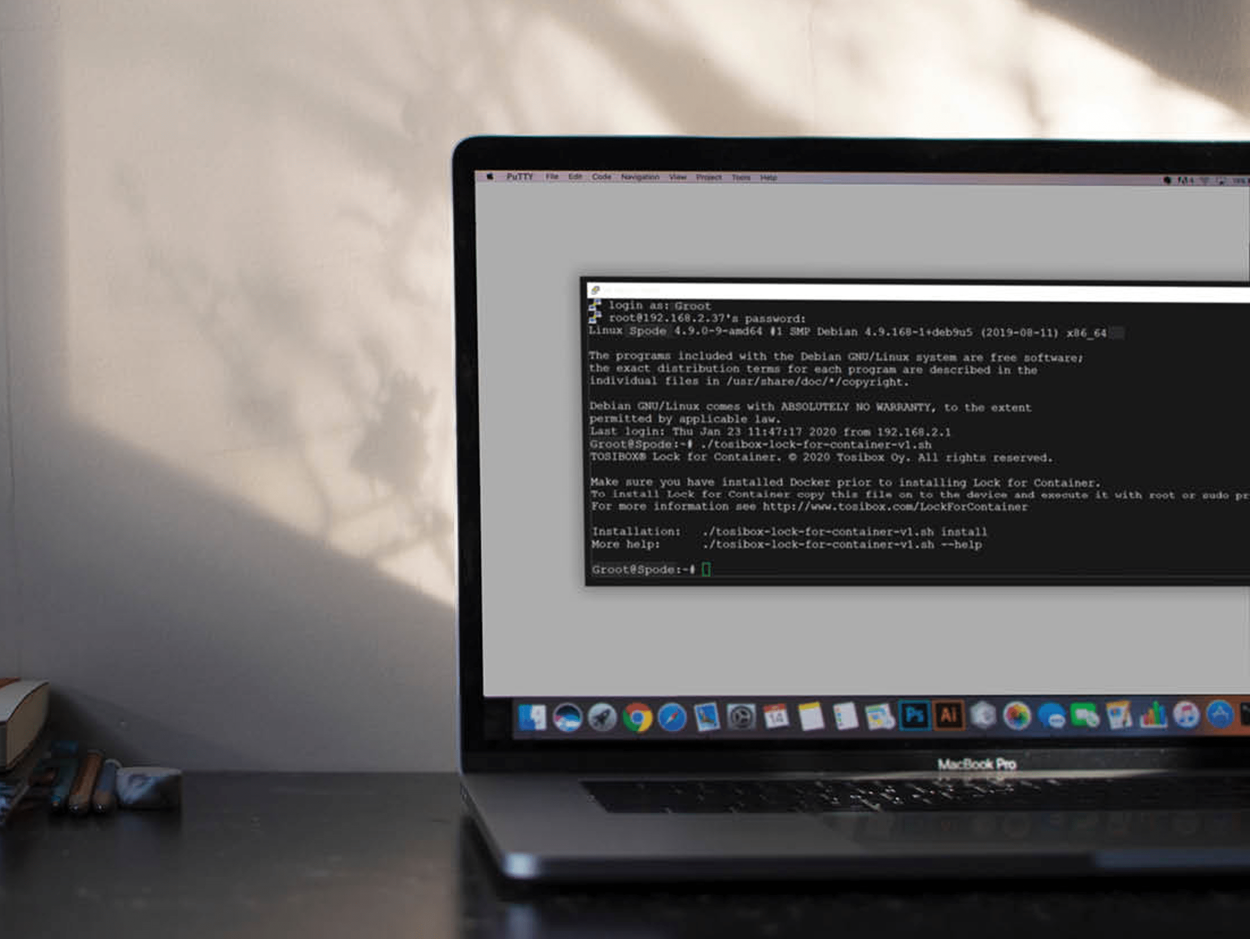 TOSIBOX® Lock for Container for Sites
