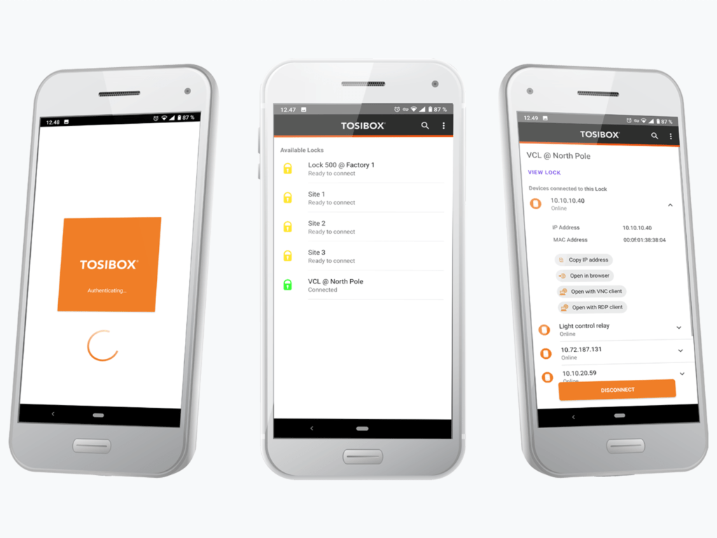 TOSIBOX® MobileClient for User